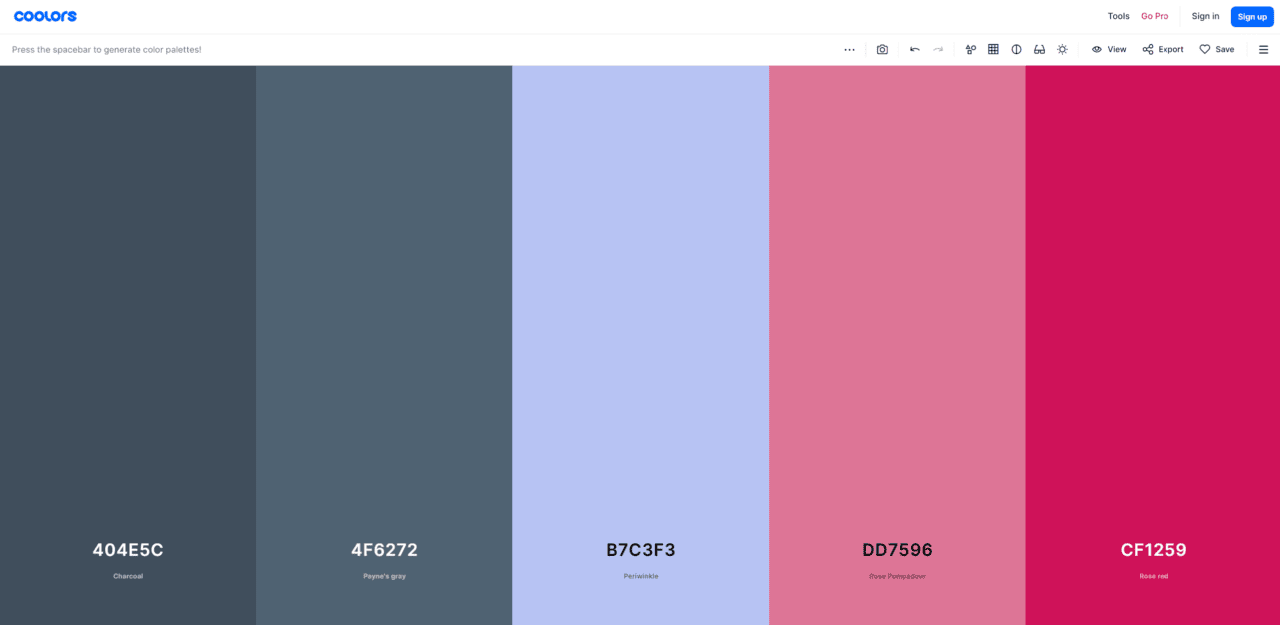 10 moderne, schöne Farbkombinationen für deine Website